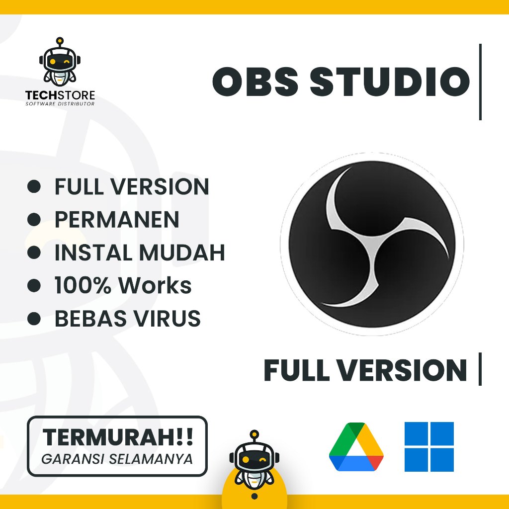 Jual OBS Studio Full Open Broadcaster Software | Windows | Shopee Indonesia