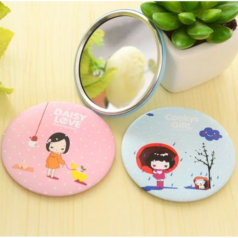 Jual KACA MINI BULAT SAKU LUCU | Shopee Indonesia