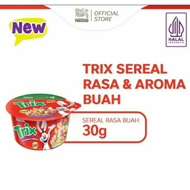 Jual Nestle Trix Sereal Rasa Buah Cup 30 g | Shopee Indonesia