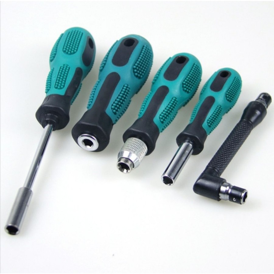 Jual Gagang Obeng Hex Shank 1/4 Manual Anti Slip Rubber Handle | Shopee ...