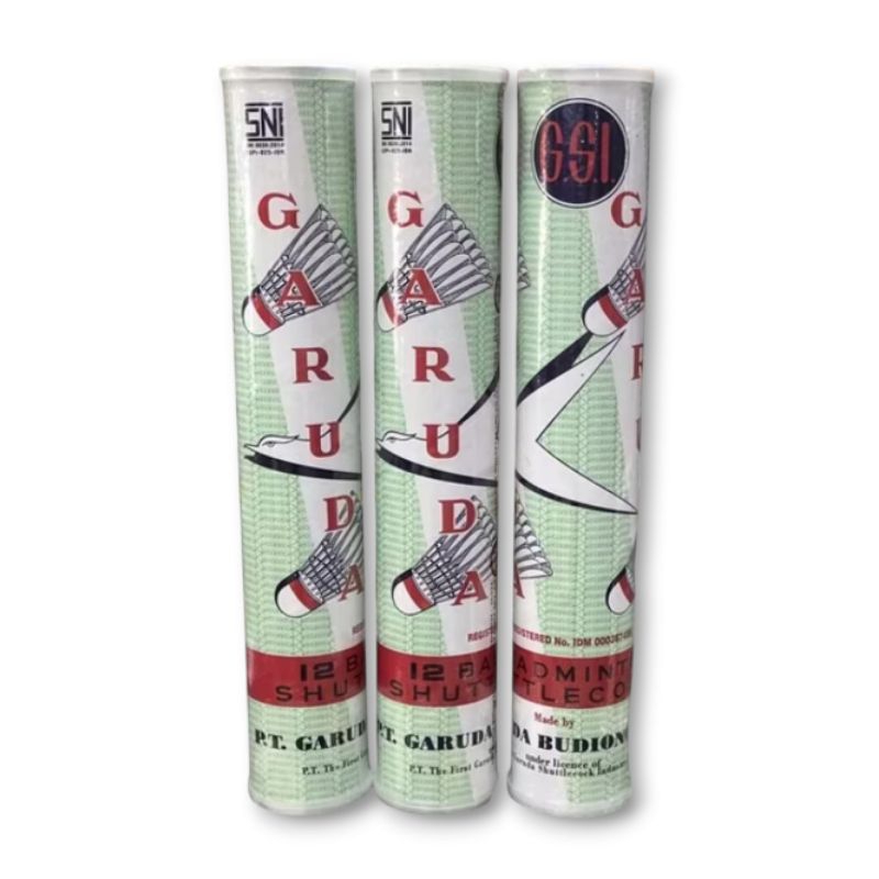 Jual Shuttlecock GARUDA HIJAU BLUE PACKING kok cock bola bulu tangkis ...