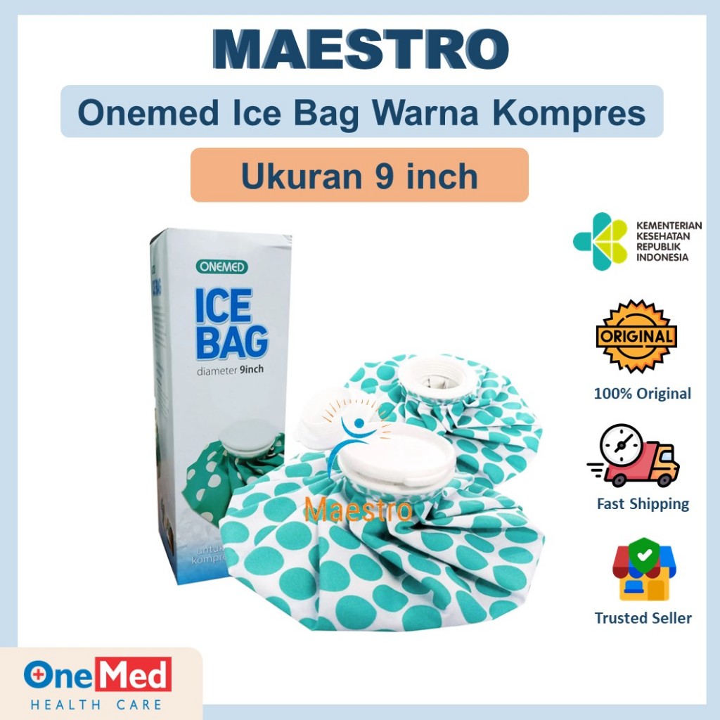 Jual Ice Bag Compress Warna Onemed Ukuran 9 Inch Buli Buli Kompres Es ...