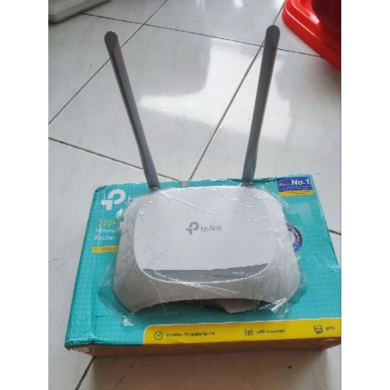 Jual Router TP-Link TL-WR842N Wireless and N Router Wifi 300MBps Bekas ...