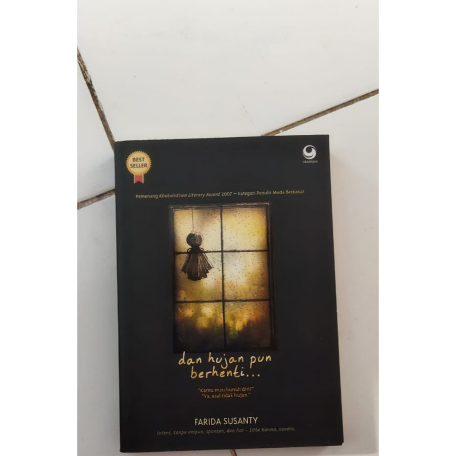Jual [PRELOVED/BEKAS] NOVEL DAN HUJAN PUN BERHENTI BY FARIDA SUSANTY - NOVEL BEST SELLER | NOVEL ...
