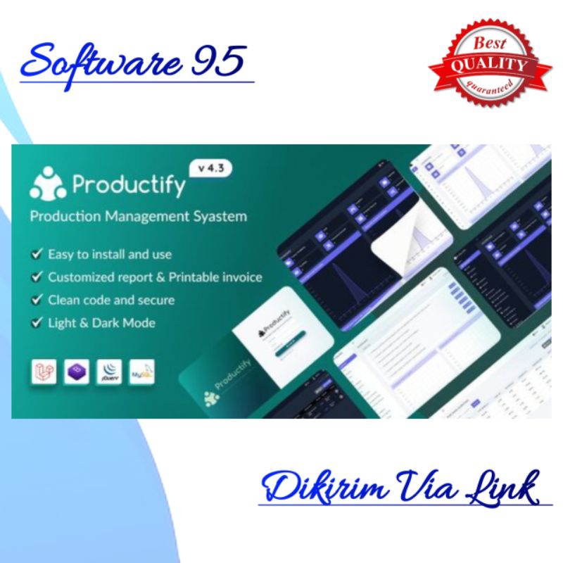 Jual Productify v4.3 Nulled – Production Management System PHP Script | Shopee Indonesia