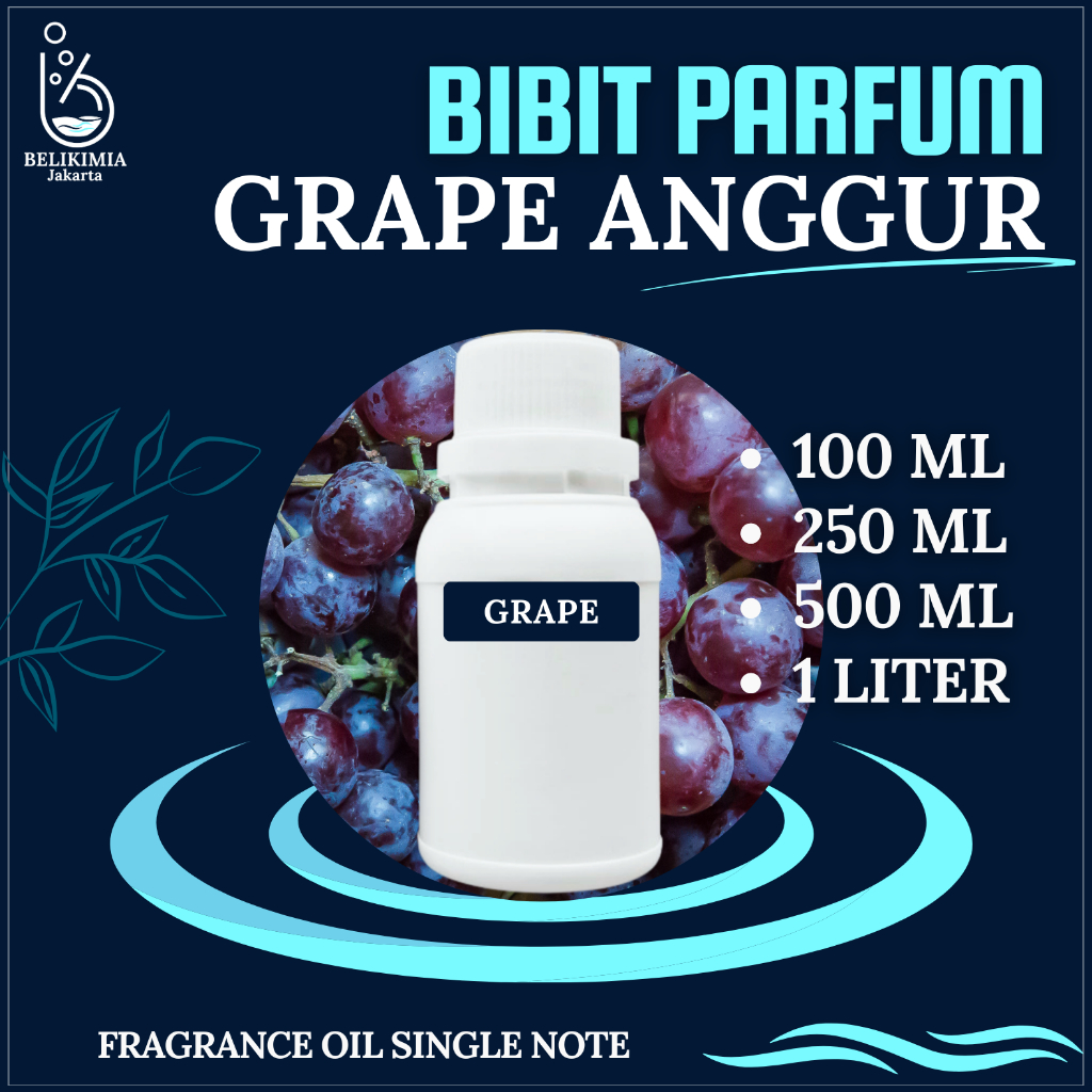Jual Bibit Parfum Grape - Fragrance Oil Murni - Biang Parfum Single ...