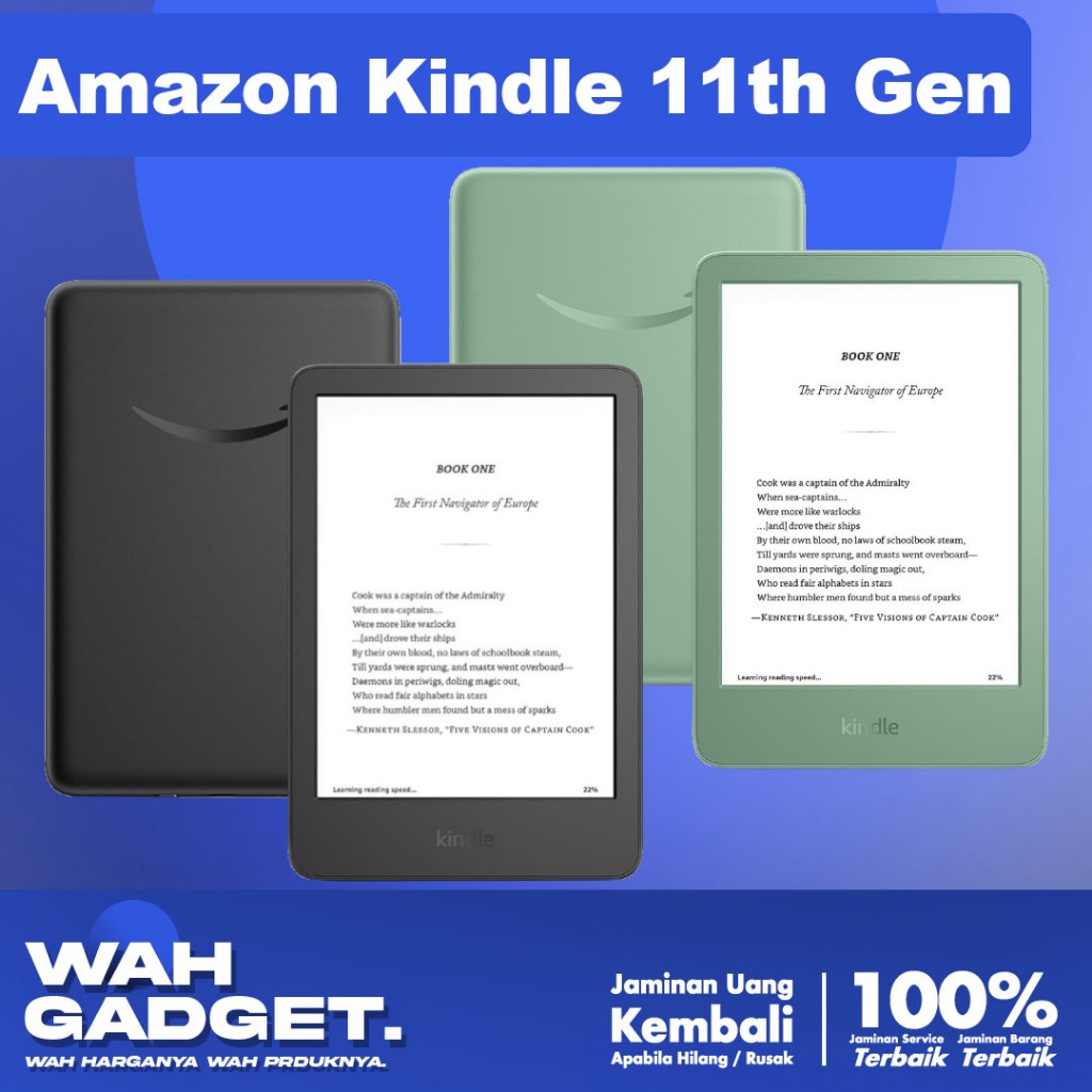 Jual Amajon Kindle Gen 11 6" inch 11th Gen 2024 16GB Ebook Reader ...