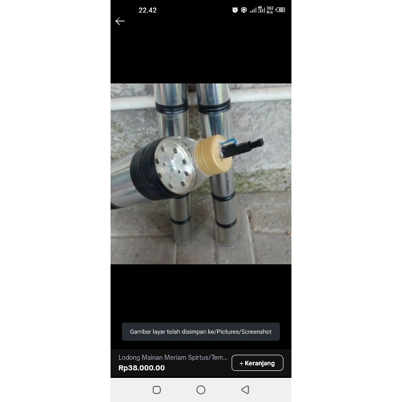 Jual mainan meriam kaleng spirtus/meriam kaleng/petasan kaleng | Shopee ...