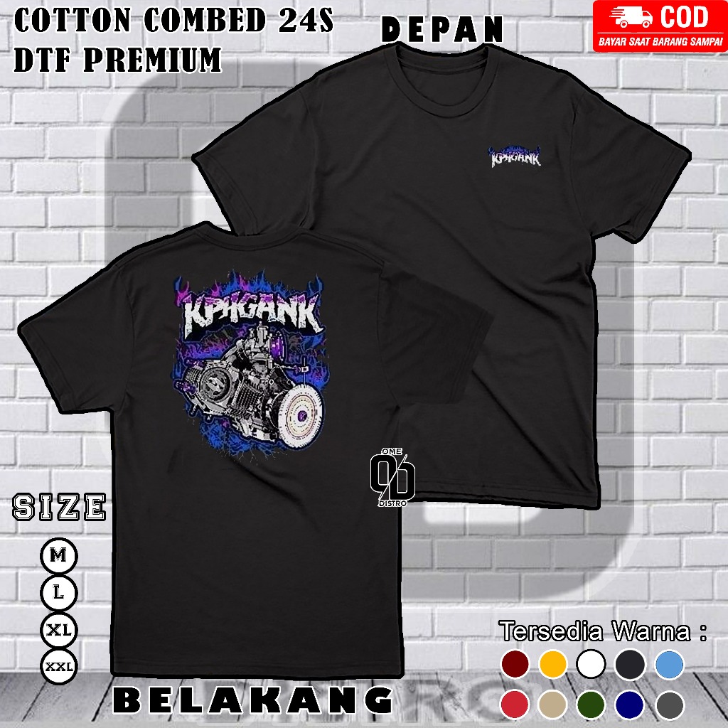 Jual Baju Kaos KPH GANK V2 Tshirt Premium DTF Cotton Combed 24s Free ...