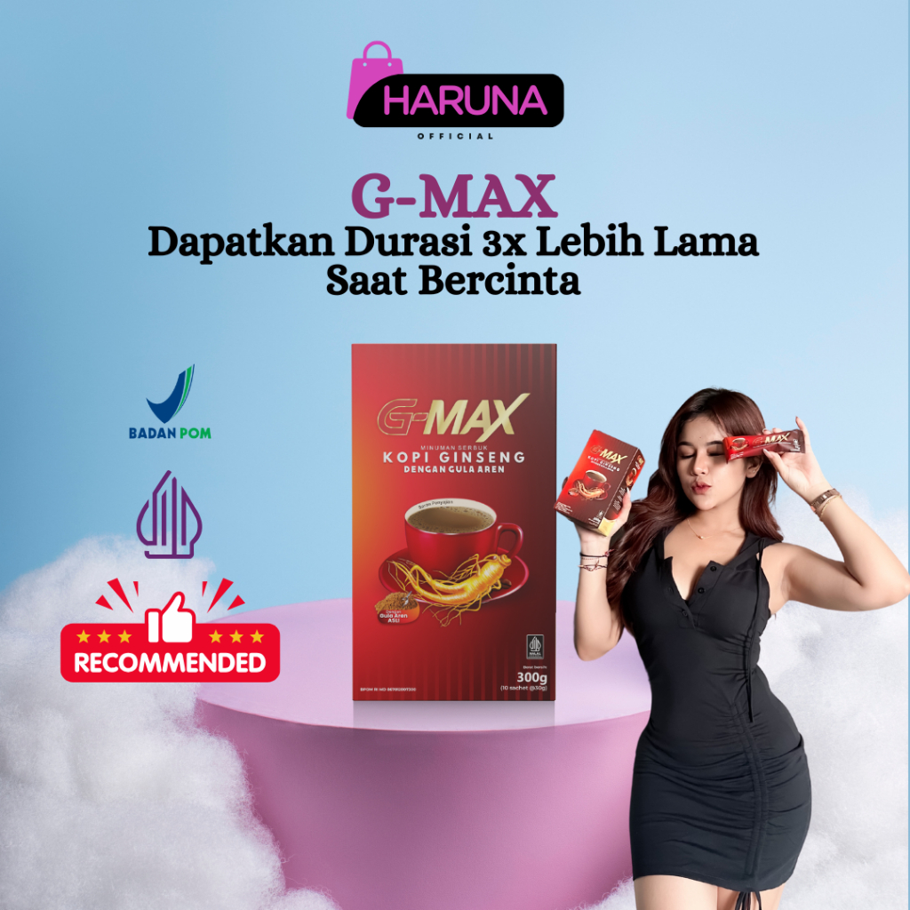 Jual G MAX KOPI GINGSENG ORIGINAL BPOM HALAL ALAMI ( 1 BOX ISI 10 SACHET ) | Shopee Indonesia