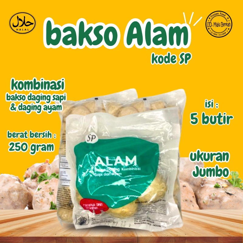 Jual Pentol Jumbo | Bakso Alam Super SP isi 5 | Shopee Indonesia