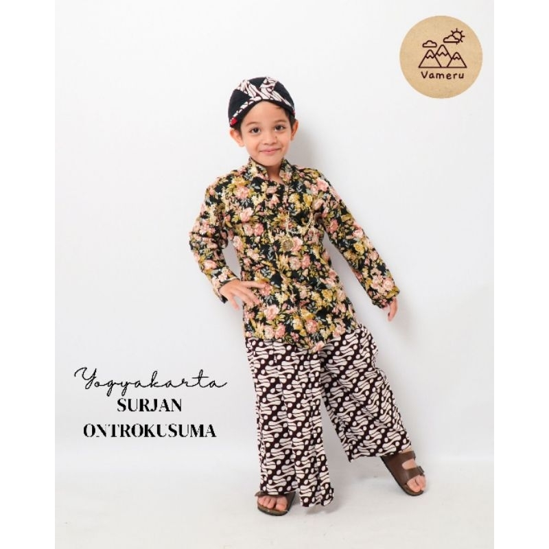 Jual VAMERU - BAJU ADAT YOGYAKARTA SURJAN ONTROKUSUMA ANAK SURJAN ...