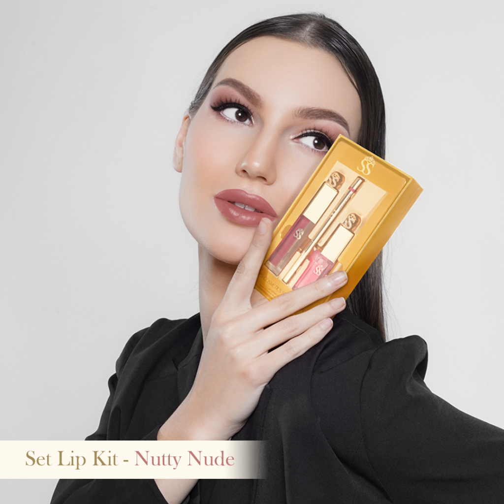 Jual [SS YOUR MAKE UP] - Nutty Nude SET LIP KIT | Shopee Indonesia