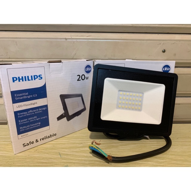 Jual LAMPU SOROT LED BVP150 20Watt \ 20W \ 20Watt PHILIPS FLOOD LIGHT 20W IP65 TEMBAK | Shopee ...