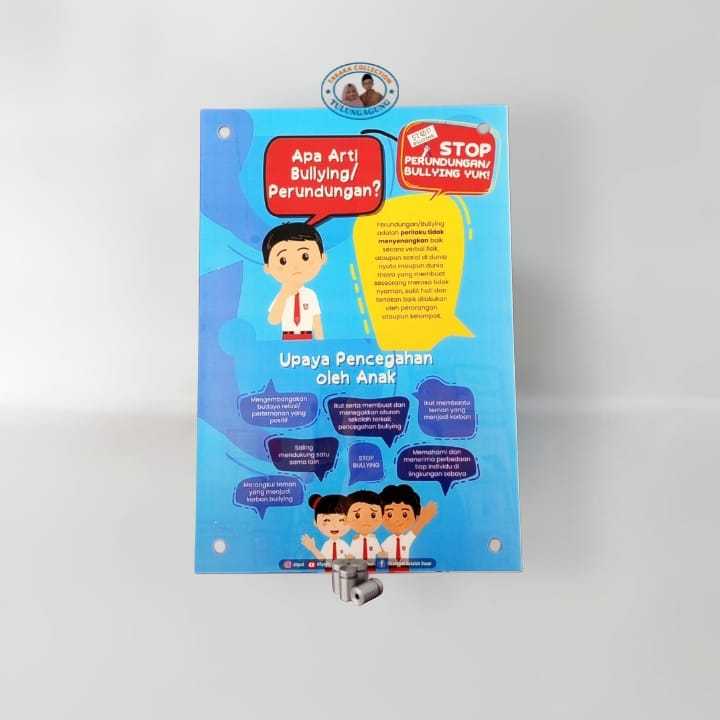Jual Poster Akrilik Apa Arti Bullying | Poster Stop Bullying / Perundungan | Upaya Pencegahan ...