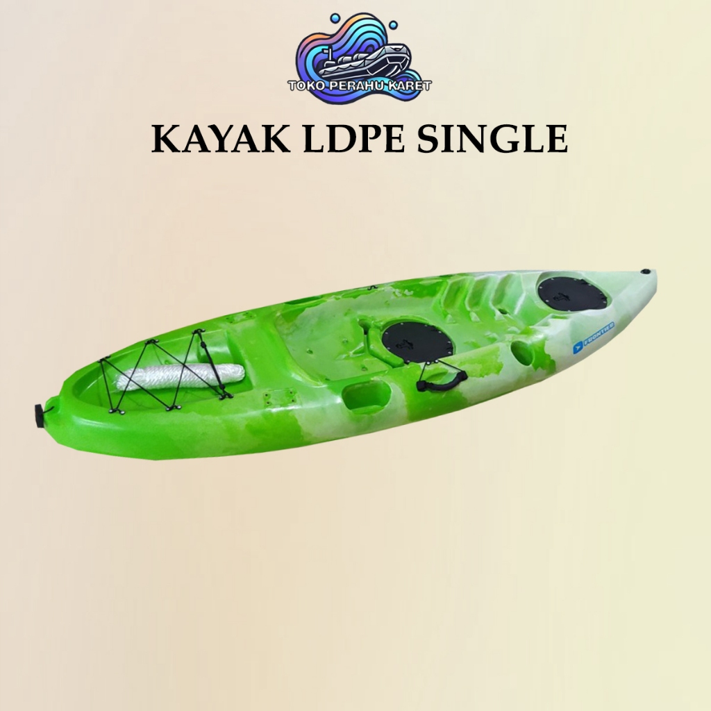 Jual Perahu Kayak Kano LDPE 1 Orang Permainan air, Alat Rekreasi ...