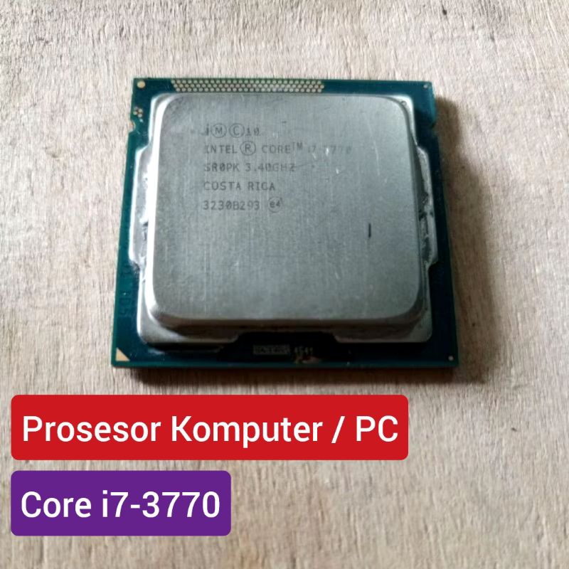 Jual Prosesor Core i7-3770 try OK | Shopee Indonesia