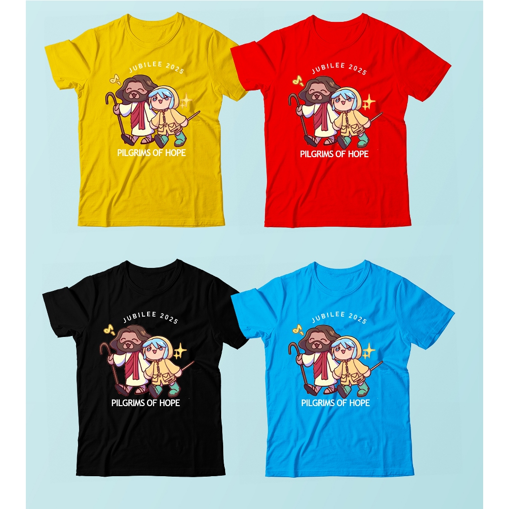 Jual KAOS LUCE TAHUN YUBELIUM JUBILEE YEAR 2025 KAOS KATOLIK LUCE ...
