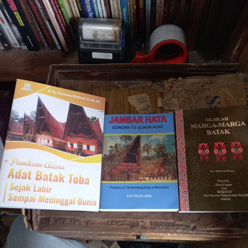 Jual Paket 3 Buku Adat Batak Toba : Panduan Acara Adat Batak Toba ...