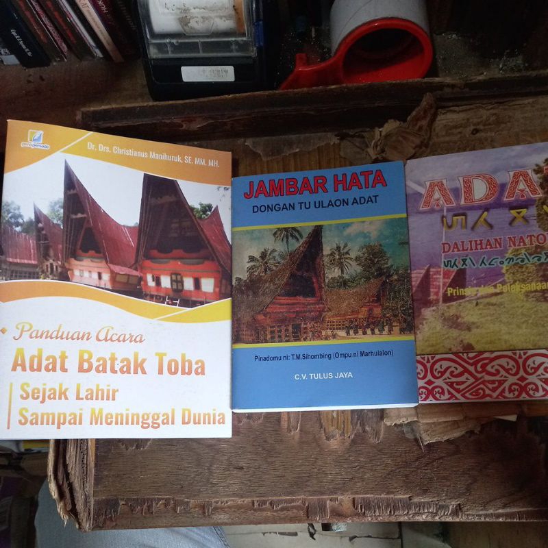 Jual Paket 3 Buku Adat Batak Toba : Panduan Acara Adat Batak Toba ...