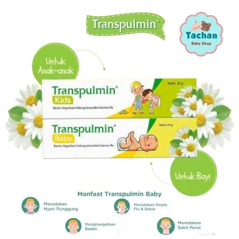 Jual Transpulmin Baby balsam 10gr balsem bayi flu | Shopee Indonesia