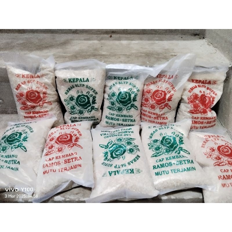 Jual Paket Beras Sembako 1 liter isi 10 bungkus. Kemasan cantik ...