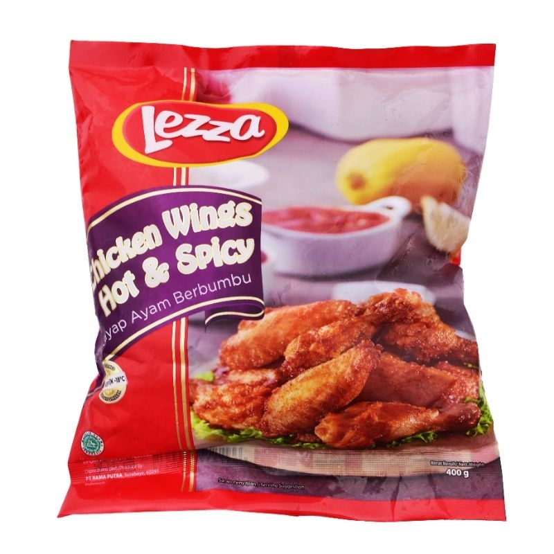 Jual Lezza Chicken Spicy Wing Hot 400g | Shopee Indonesia