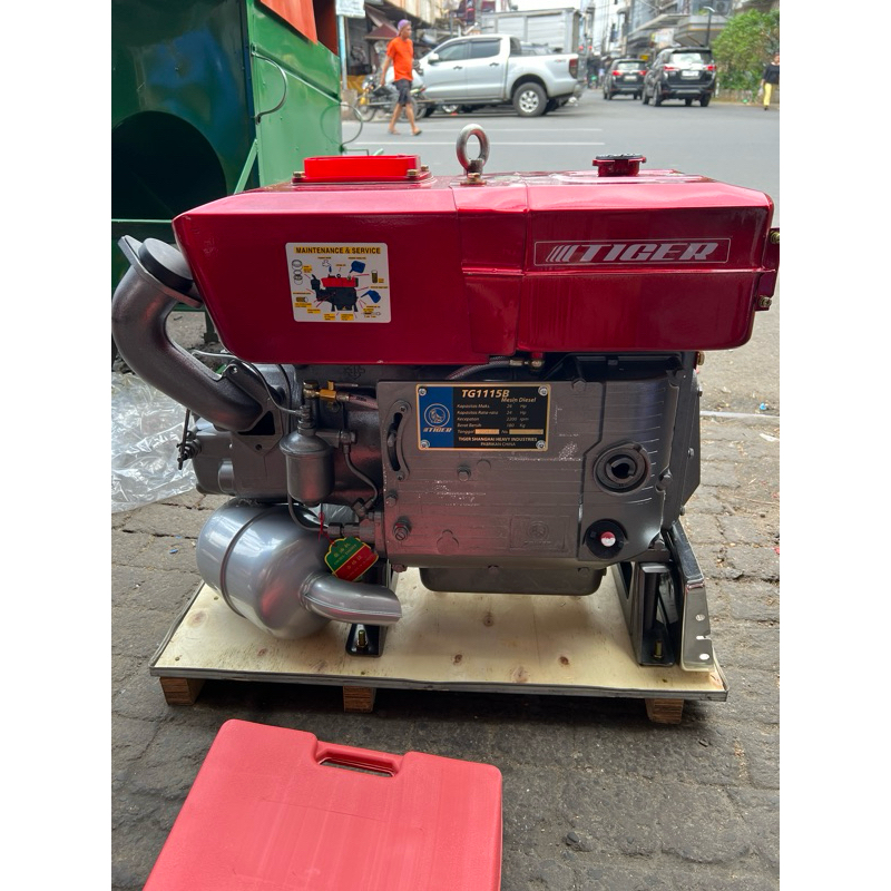 Jual MESIN DIESEL MEREK TIGER PENGGERAK SERBAGUNA 26PK MESIN TARIK TIGER TG 1115B | Shopee Indonesia