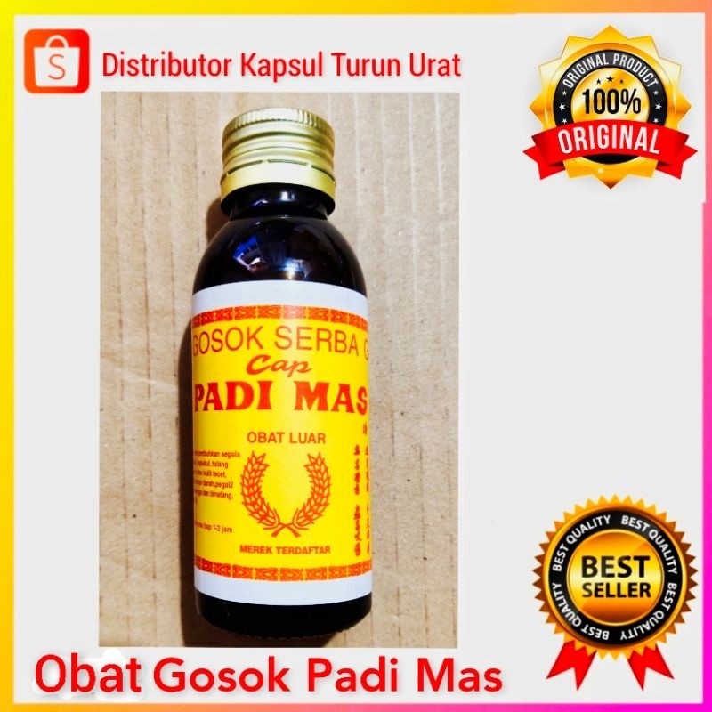 Jual OBAT GOSOK HERBAL PADI MAS ORIGINAL (obat herbal tradisional ...
