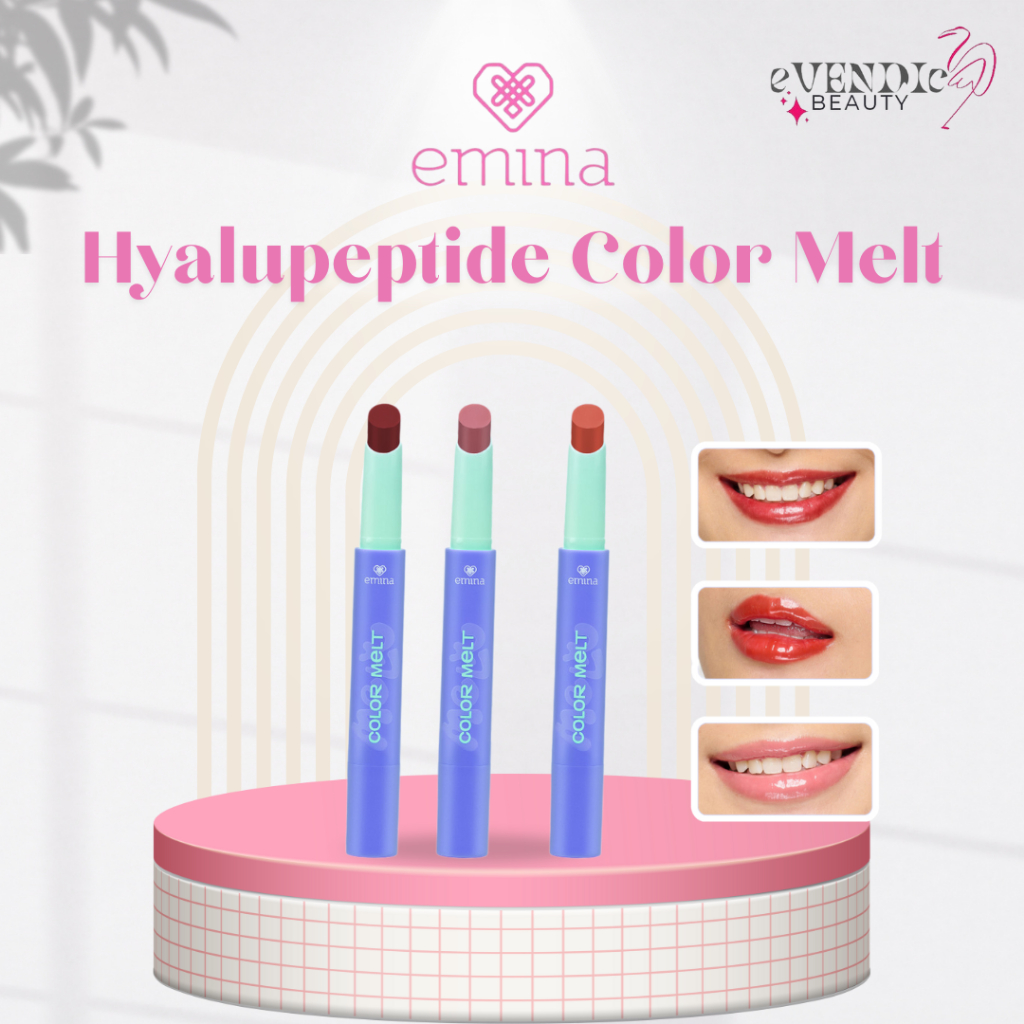 Jual READY Emina Hyalupeptide Color Melt Balm - Tinted Lip Balm ...
