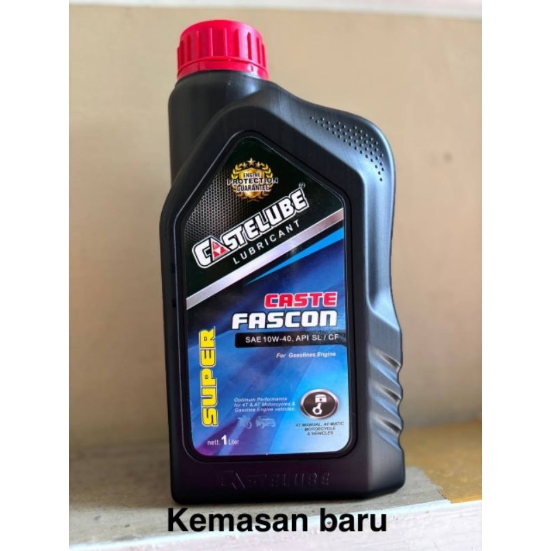 Jual Castelube Fascon Sae 10w-40 1 Ltr | Shopee Indonesia