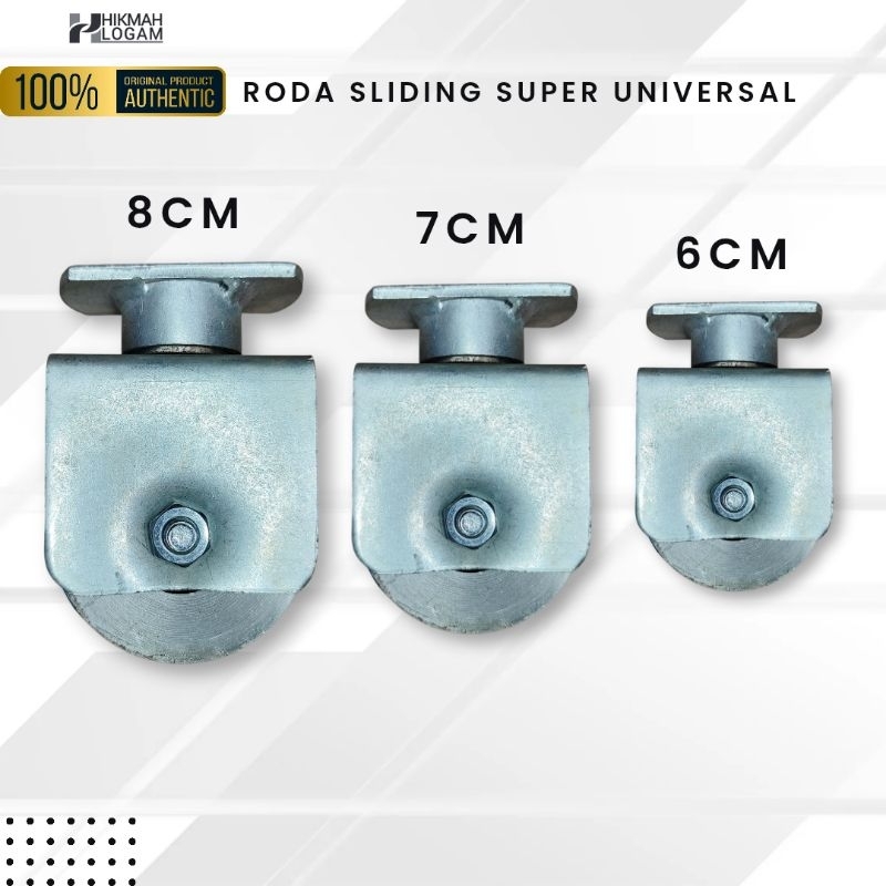 Jual PROMO - Roda Sliding Super Universal Heavy Duty - Roda Pintu Pagar ...