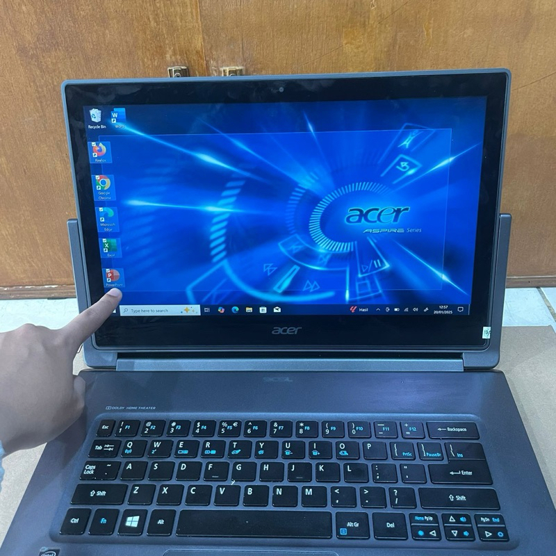 Jual Laptop Acer Aspire R 13 R7-317T, Rotasi 6 In 1, Intel Core i5 ...
