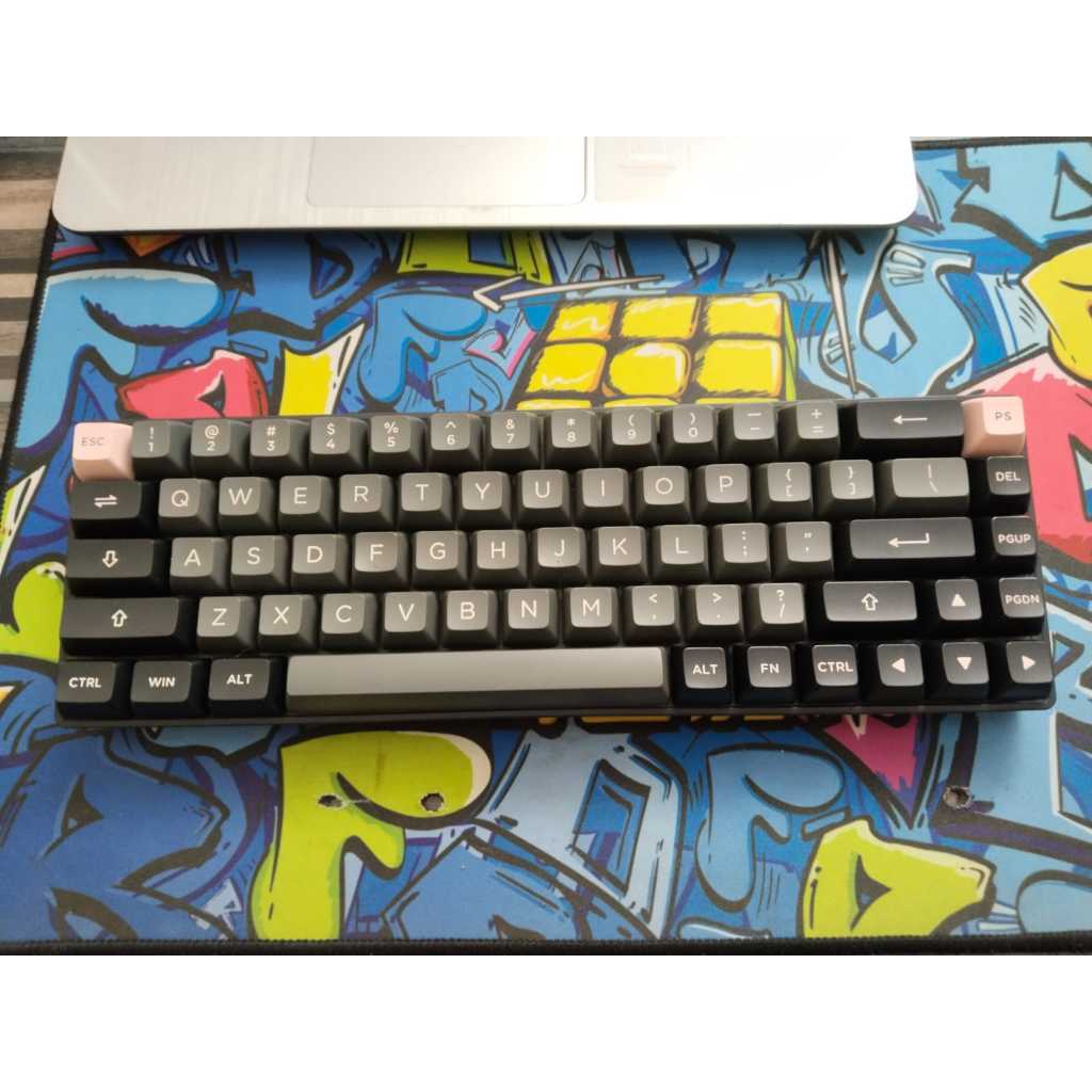 Jual CIY Tester 68 mod Keyboard Mekanik wireless fullset switch jwick ...