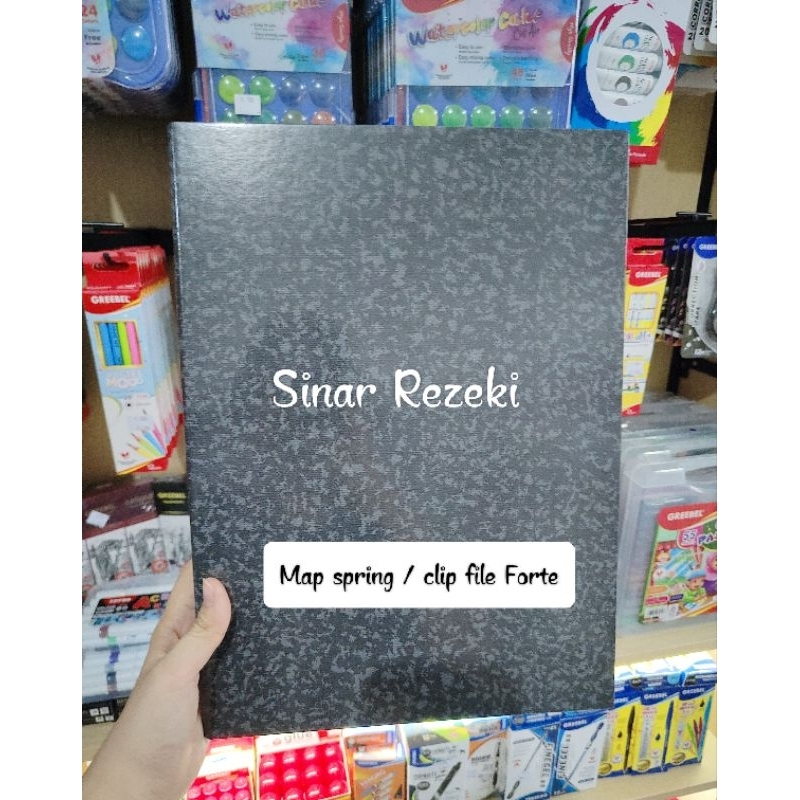 Jual 1 buah!!FOLIO!Map ordner Forte/map spring file/odner spring/odner ...
