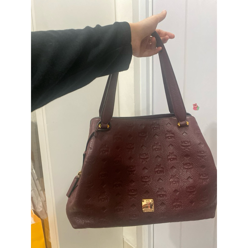 Jual mcm hobo marron | Shopee Indonesia