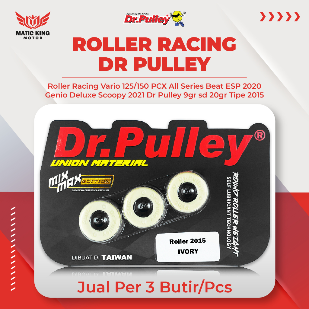 Jual Roller vario 150 /125 ESP/ PCX ADV Genio Spin Hayate 8gr sd 20gr ...