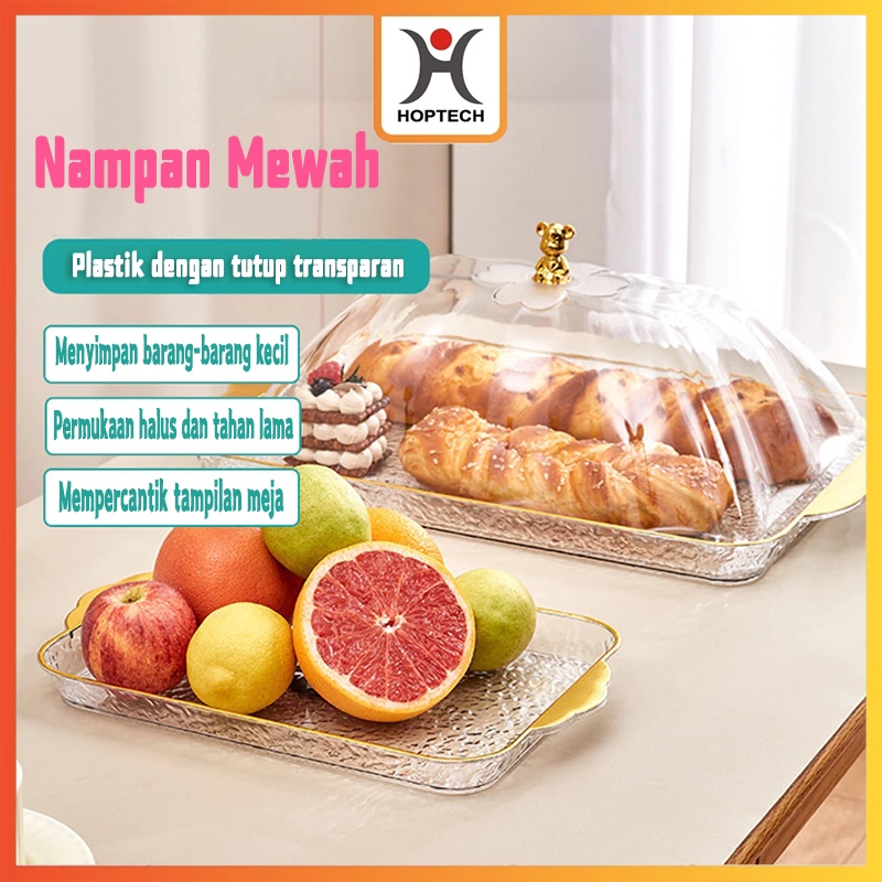 Jual Hoptech - Dekorasi Nampan Tray Mewah/Nampan Dengan Pegangan Handle ...