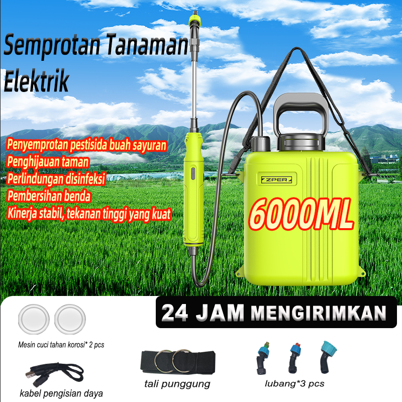 Jual ZPER Pegangan Sprayer Listrik / Alat Cuci Motor / Alat Kebun 6 ...