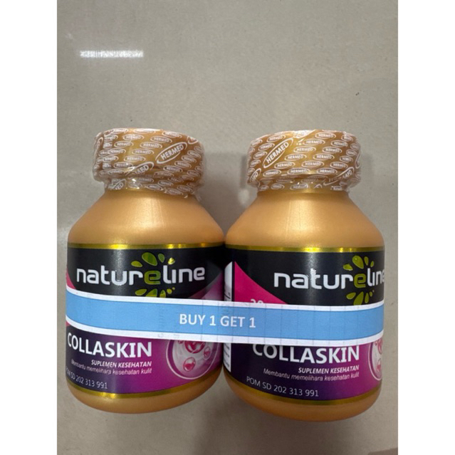 Jual NATURELINE COLLASKIN (PROMO 2 BOTOL) KOLLAGEN UNTUK KECANTIKAN DAN ...