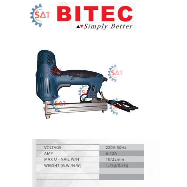 Jual STAPLES GUN BITEC TM 1022, STAPLES LISTRIK BITEC TM 1022 | Shopee ...