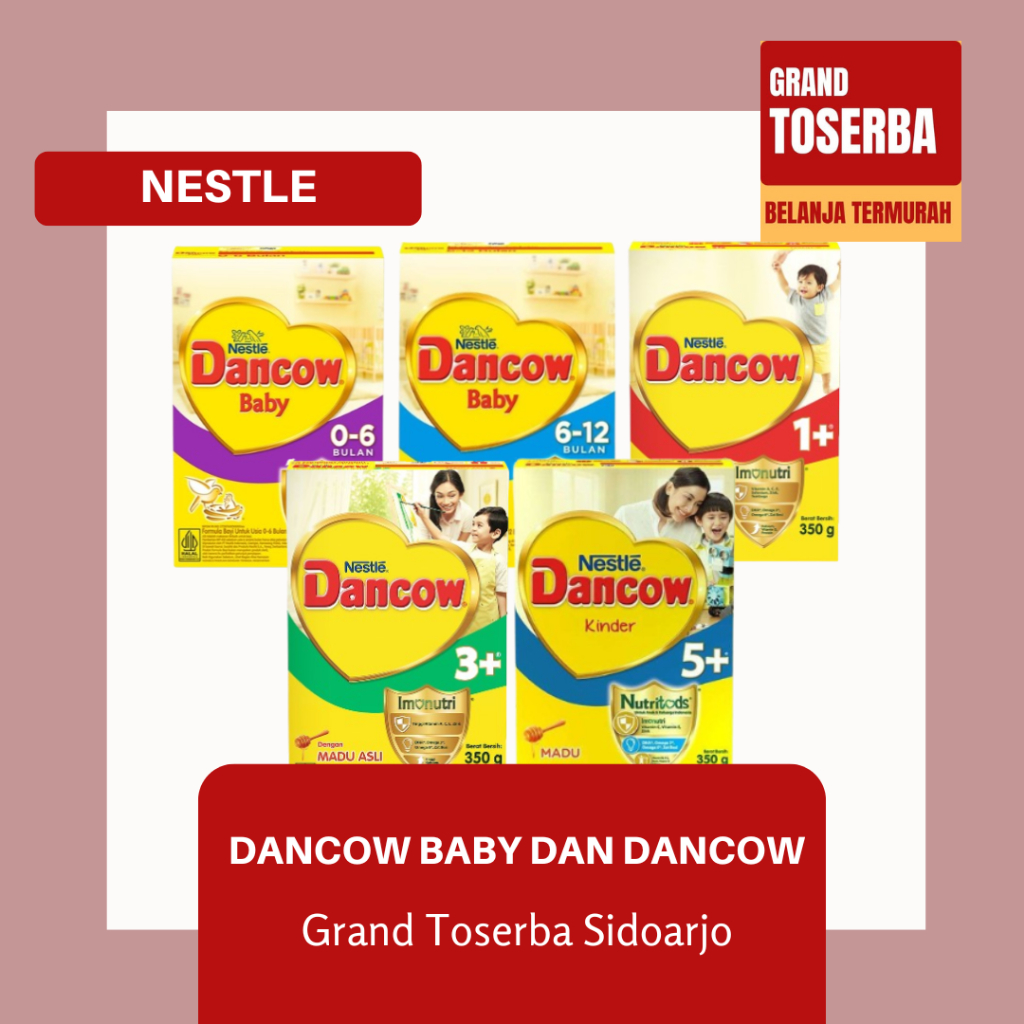 Jual NESTLE DANCOW BABY / 1+ / 3+ / 5+ /SUSU FORMULA 120G - 550G / SUSU BAYI DAN ANAK | Shopee ...