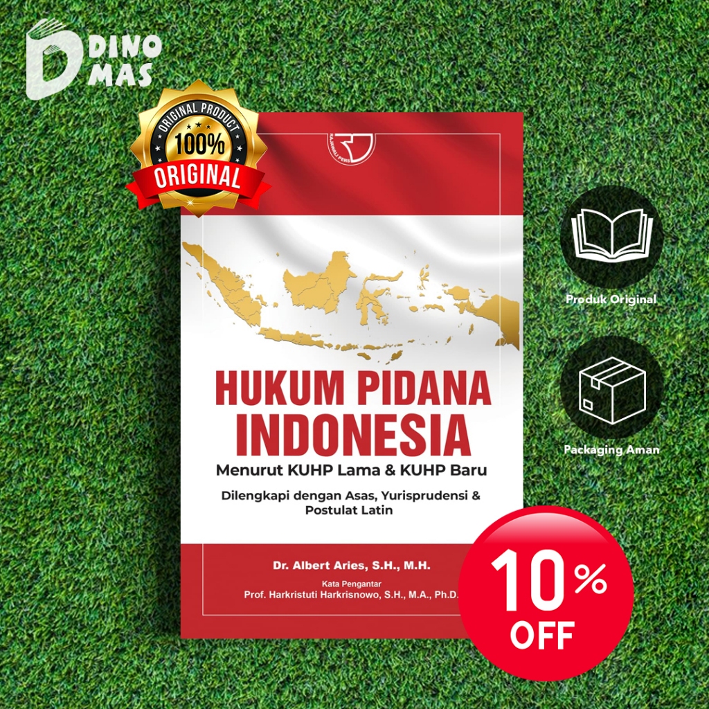 Jual Hukum Pidana Indonesia Menurut Kuhp Lama & Kuhp Baru - Albert ...