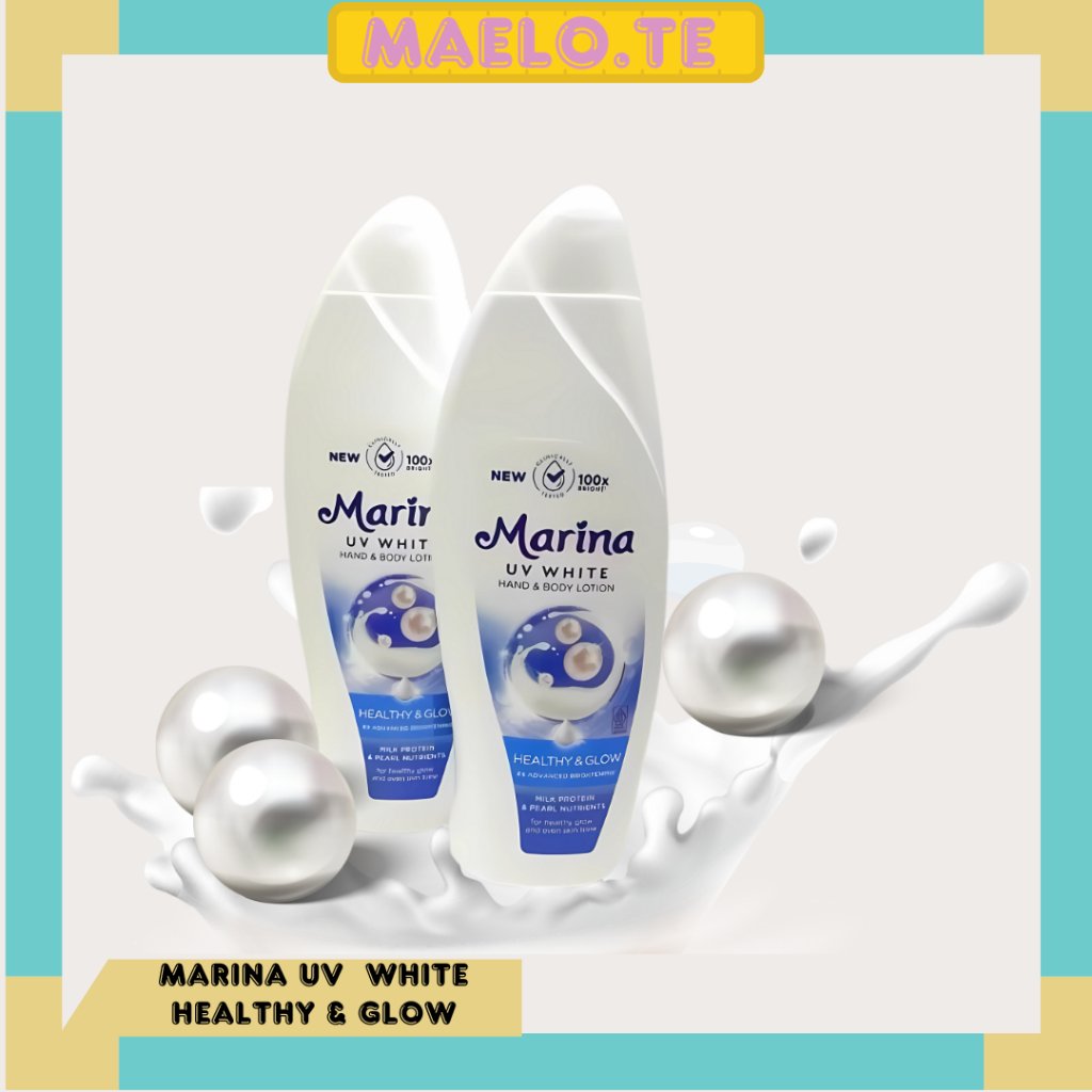 Jual Marina UV White Healthy & glow 460ML | Shopee Indonesia