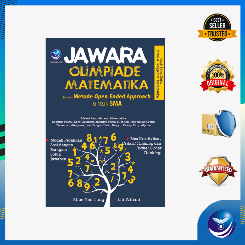 Jual Jawara Olimpiade Matematika Dengan Metode Open Ended Approach ...