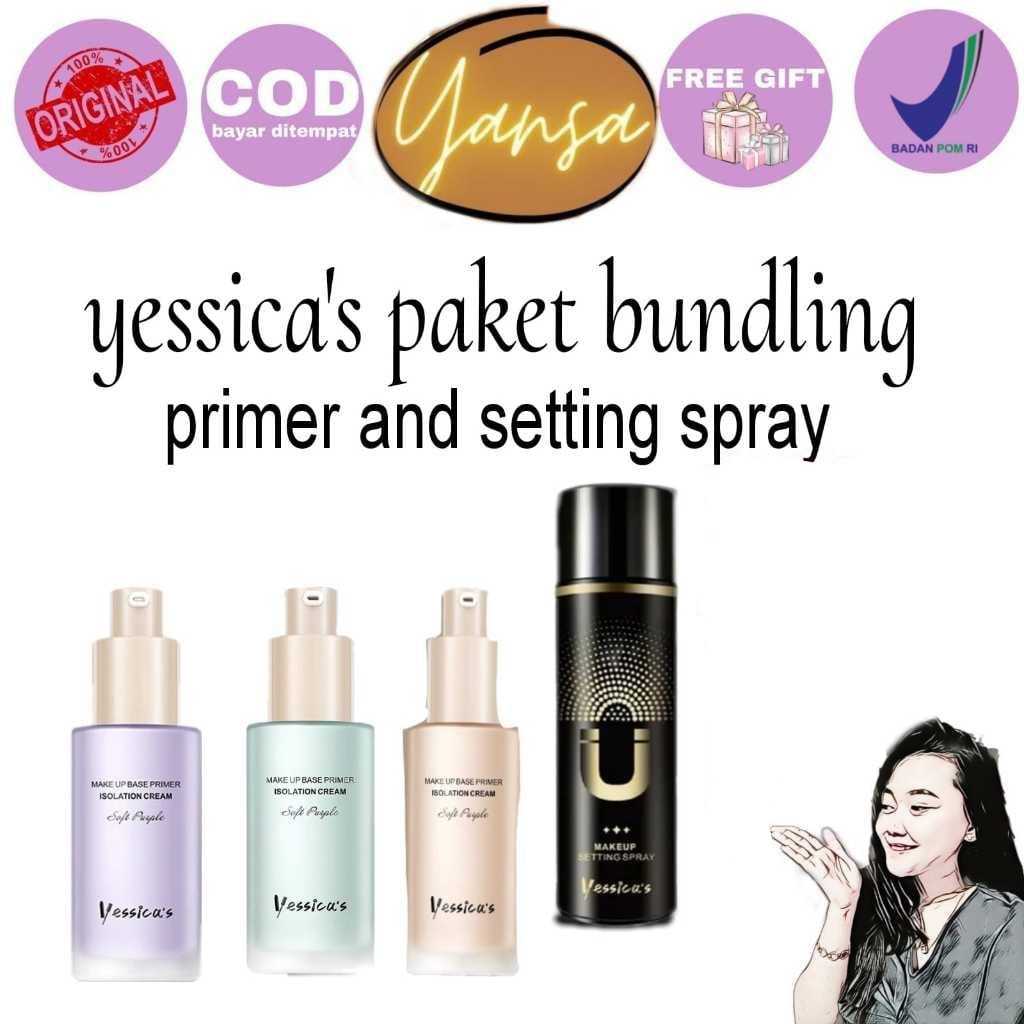 Jual READY STOK!!!Yessica's Paket Bundling Isi 2 Primer And Setting ...