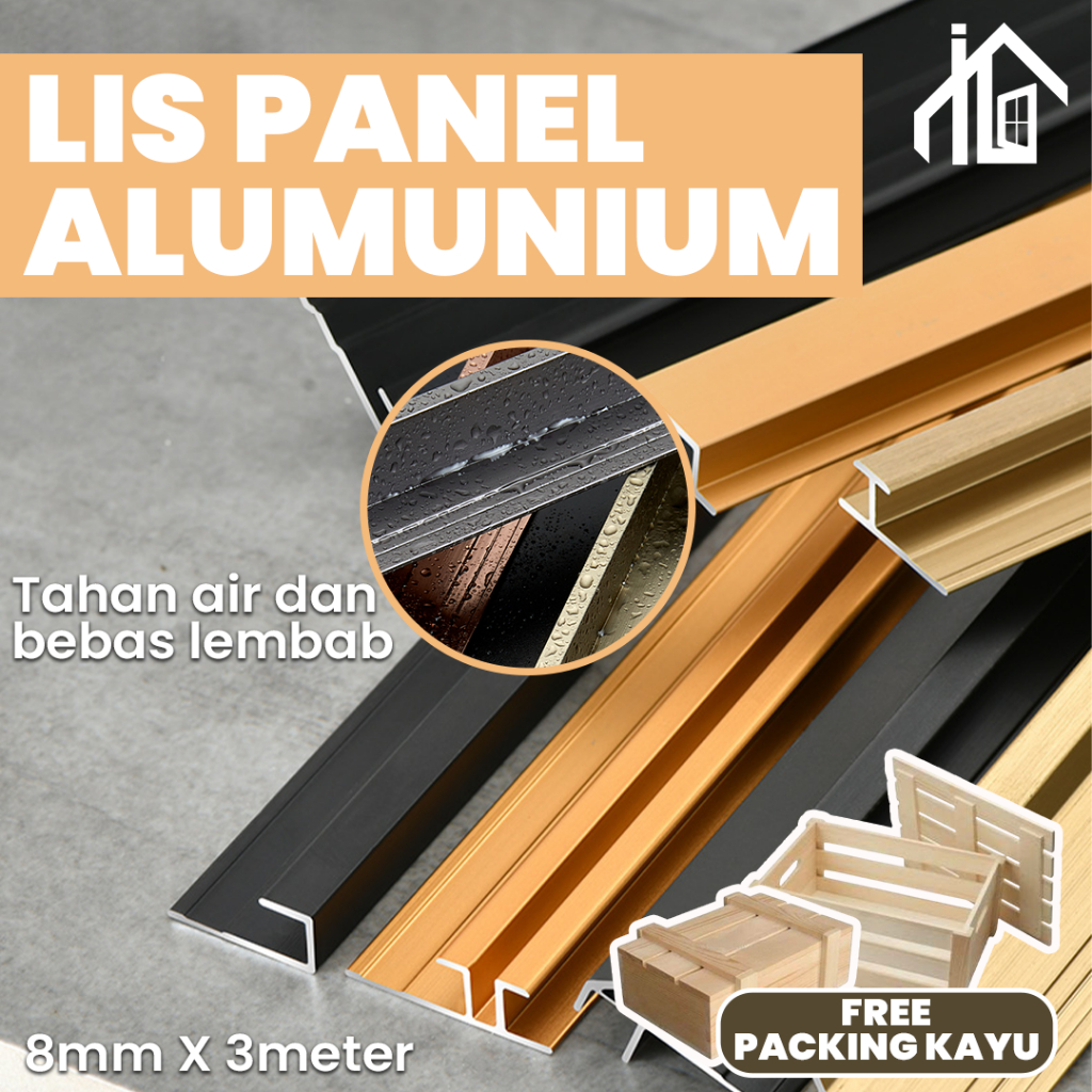 Jual Lis panel alumunium Wallboard sheetboard papan dekorasi untuk ...