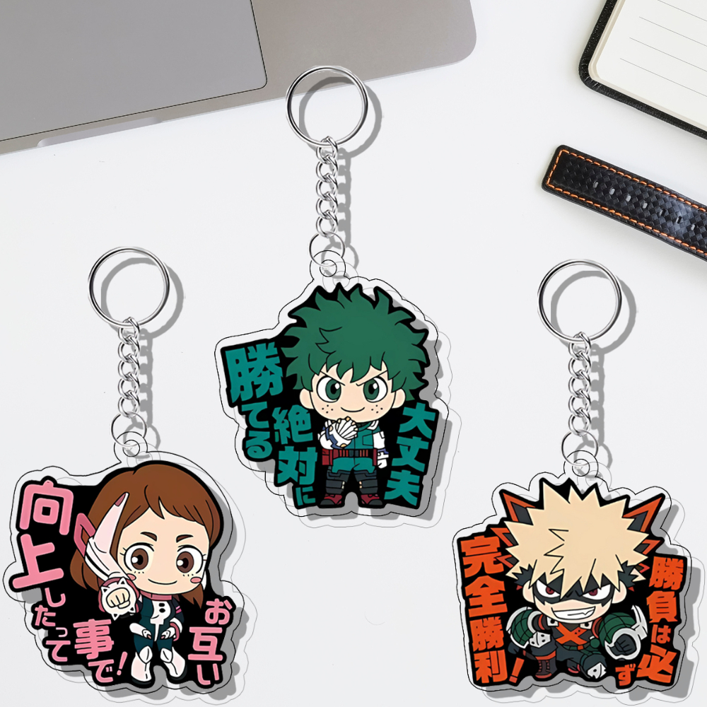 Jual My Hero Academia chibi Keychain | Gantungan Kunci My Hero Academia ...