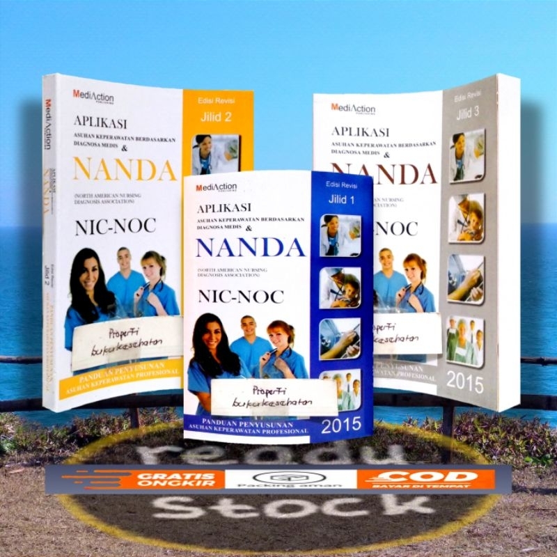 Jual BUKU KEPERAWATAN APLIKASI NANDA, NIC, NOC, EDISI REVISI , JILID 1,2 & 3 Tahun 2015 | Shopee ...