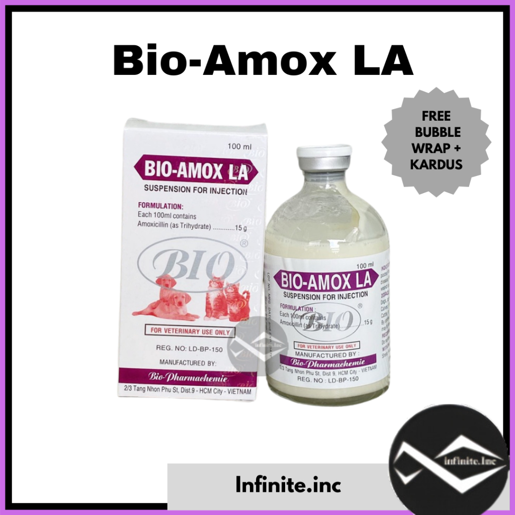 Jual Bio Amox LA 100 ml mirip Longamox Betamox 100ml | Shopee Indonesia